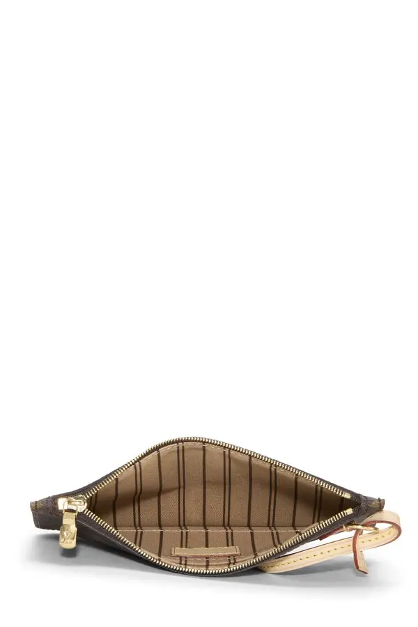 LOUIS VUITTON Monogram Neverfull Pouch - Pink