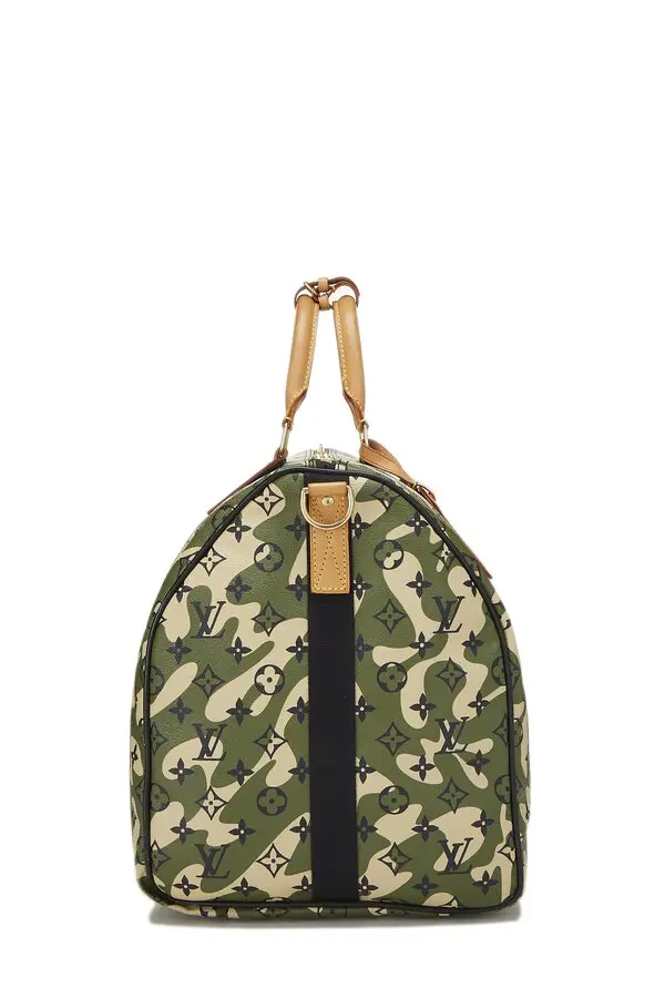 LOUIS VUITTON Keepall Bandouliere 55 - Green