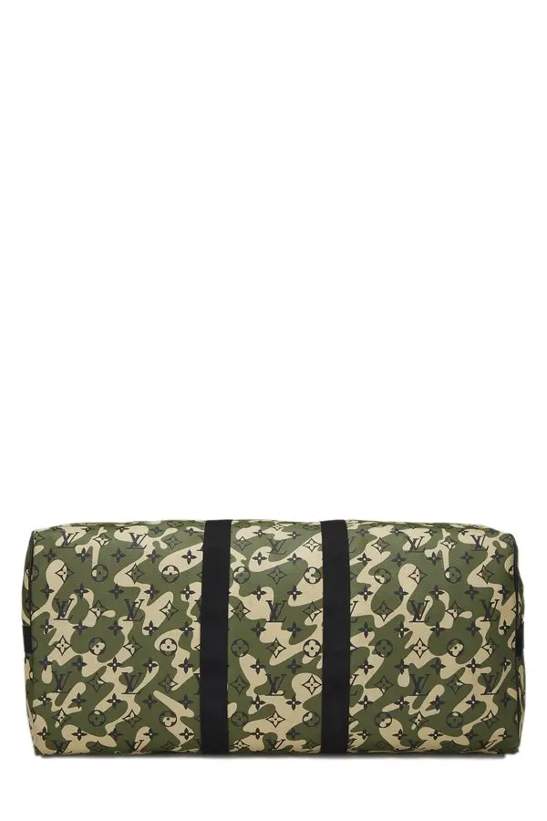 LOUIS VUITTON Keepall Bandouliere 55 - Green