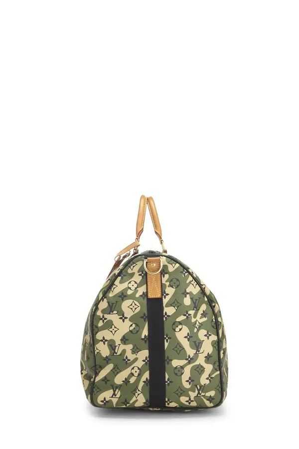 LOUIS VUITTON Keepall Bandouliere 55 - Green