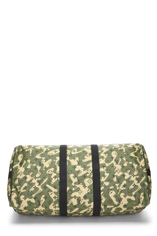 LOUIS VUITTON Keepall Bandouliere 55 - Green