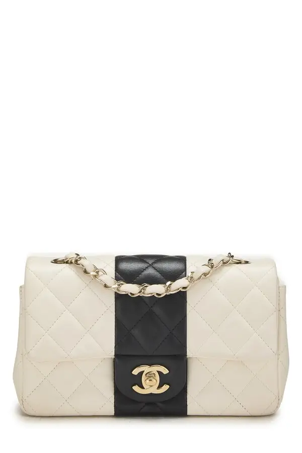 Chanel Quilted Lambskin Rectangular Flap