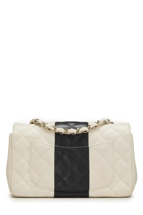 Chanel Quilted Lambskin Rectangular Flap