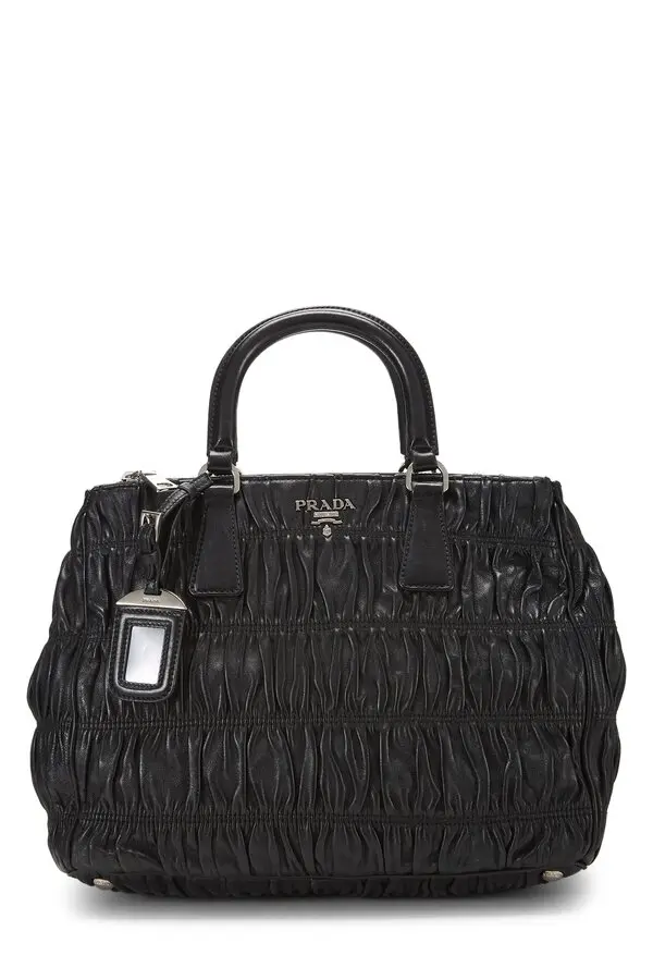 Prada Nappa Gaufre Convertible Handbag