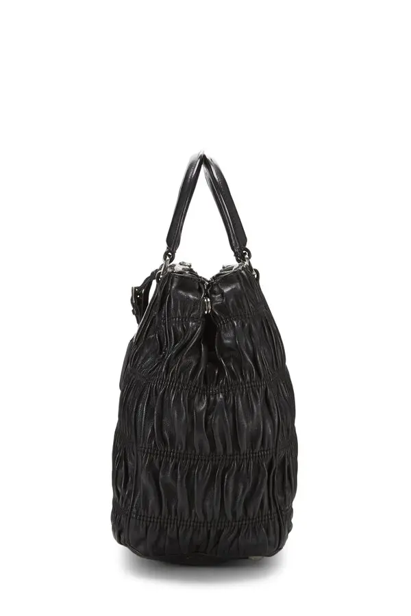 Prada Nappa Gaufre Convertible Handbag