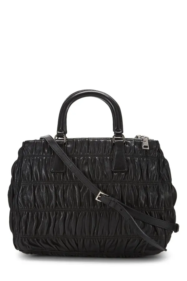 Prada Nappa Gaufre Convertible Handbag