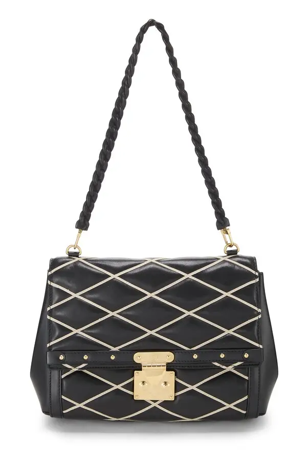 LOUIS VUITTON Malletage Pochette Flap Bag