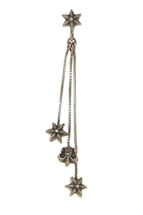 Chrome Hearts Sterling Jojo Drop Earring - Silver