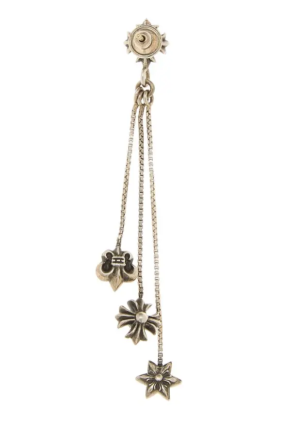 Chrome Hearts Sterling Jojo Drop Earring