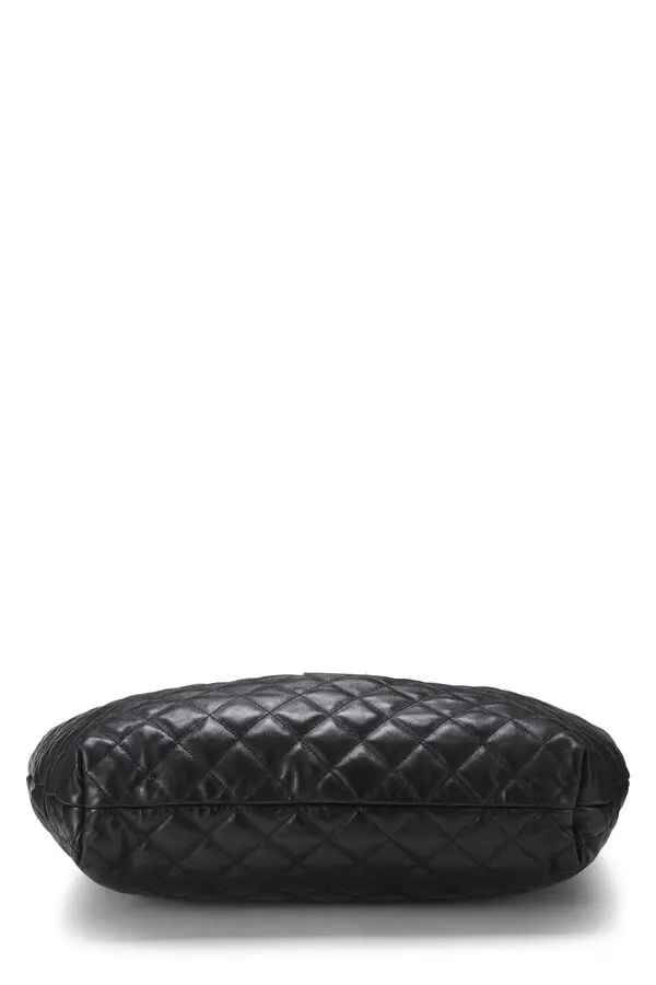 Saint Laurent Lambskin Icare Shopping Tote - Black