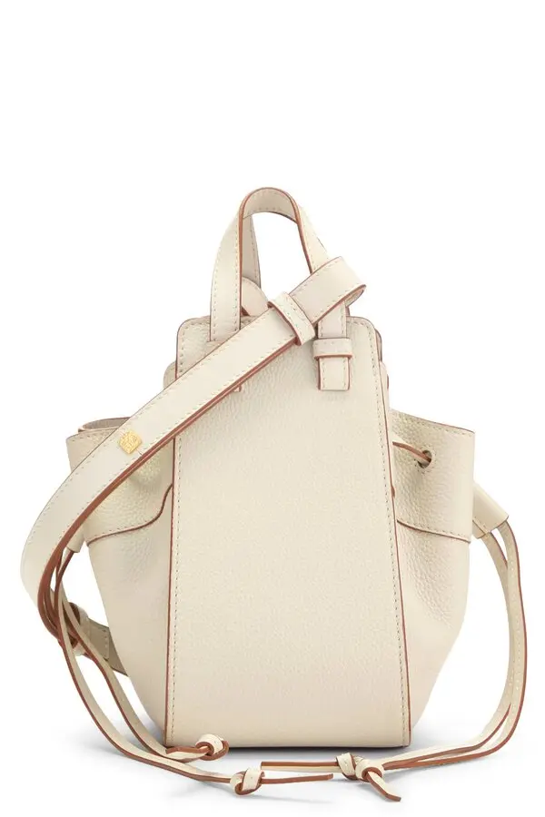 Loewe Calfskin Hammock Bag - White