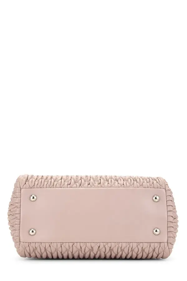 Miu Miu Nappa Convertible Top Handle Bag