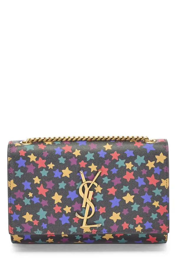 Saint Laurent Color Star Graphic Calfskin Kate