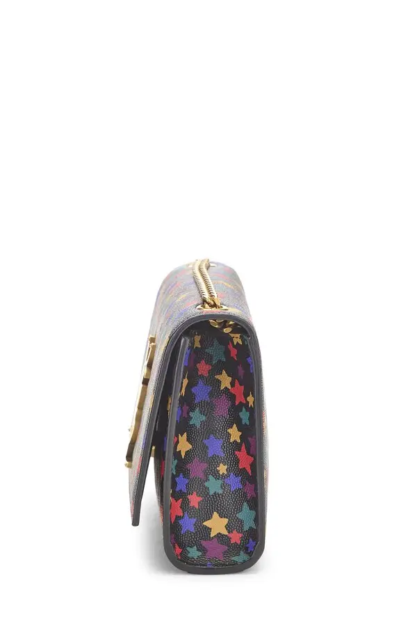 Saint Laurent Color Star Graphic Calfskin Kate