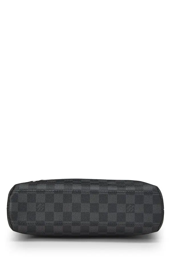 LOUIS VUITTON Damier Graphite Mick Messenger Bag - Black