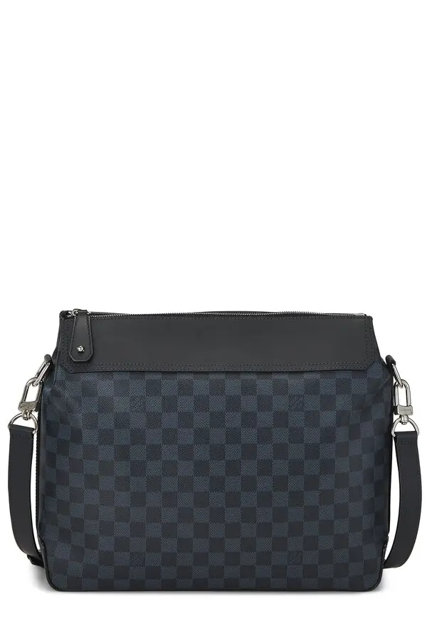 LOUIS VUITTON Damier Cobalt Greenwich Messenger Bag - Blue