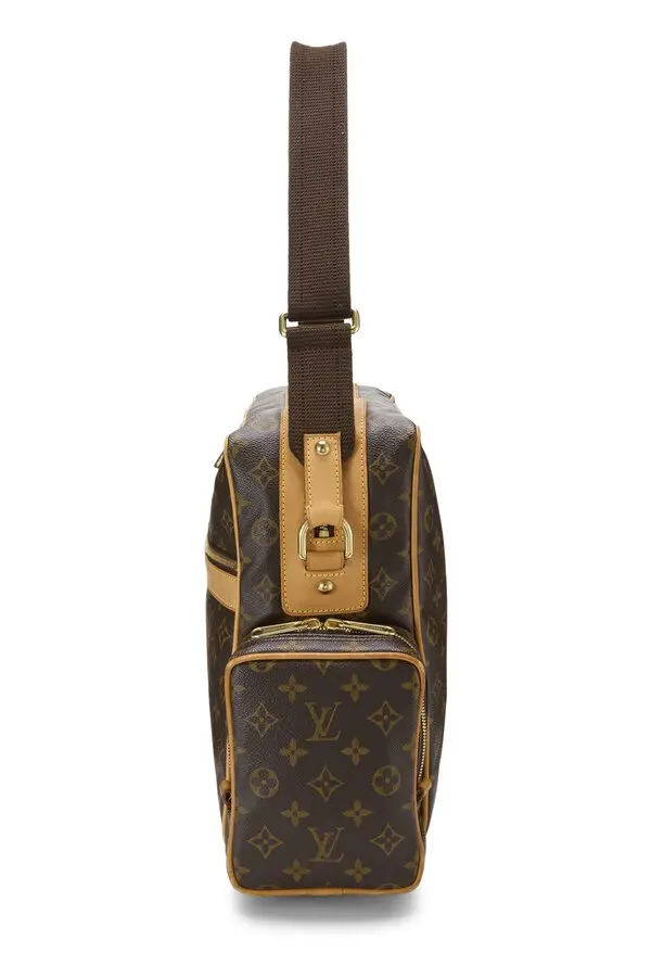 LOUIS VUITTON Monogram Sac Squash Messenger Bag