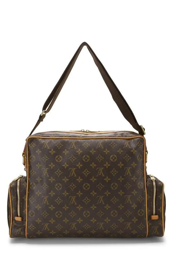LOUIS VUITTON Monogram Sac Squash Messenger Bag