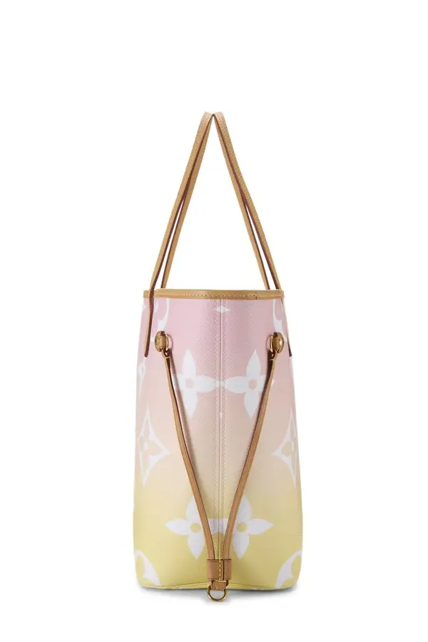 LOUIS VUITTON Monogram Giant The Pool Neverfull Nm Tote - Orange