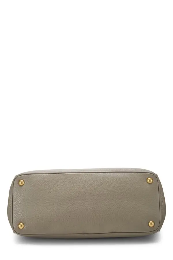 Prada Vitello Daino Double Zip Handbag