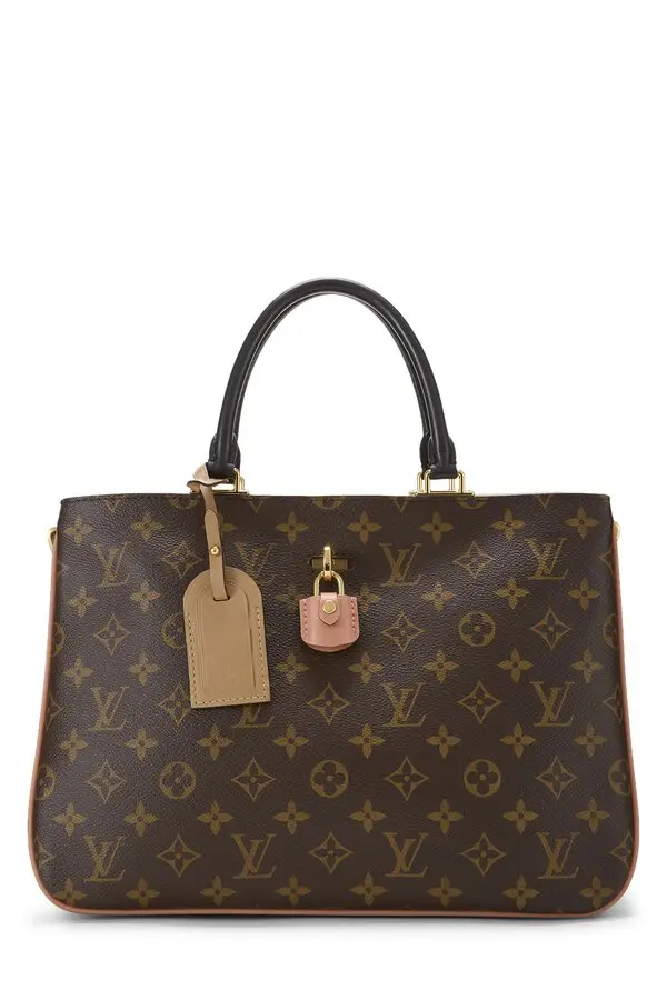 LOUIS VUITTON Monogram Millefeuille Tote - Brown