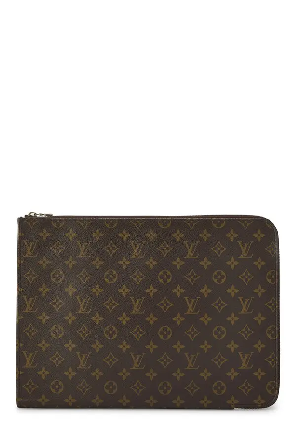 LOUIS VUITTON Monogram Pochette Jour - Brown