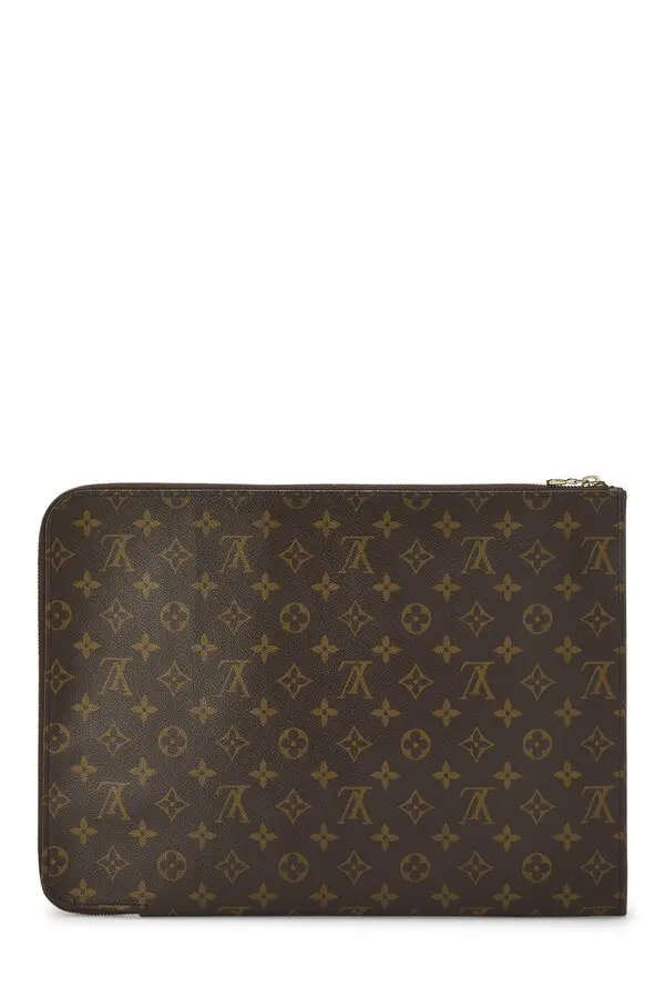 LOUIS VUITTON Monogram Pochette Jour - Brown