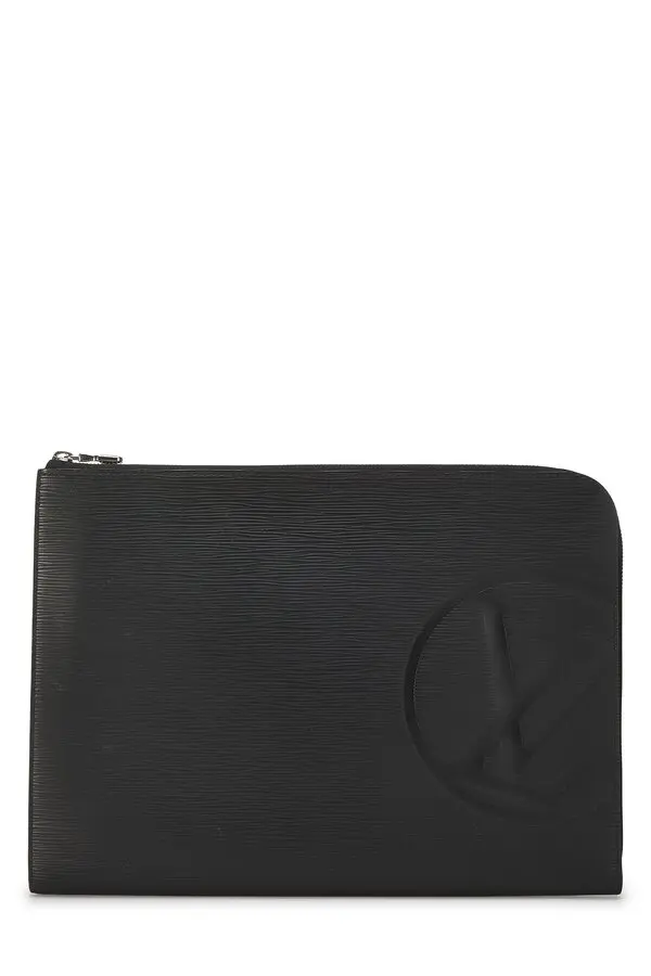 LOUIS VUITTON Epi Pochette Jour - Black