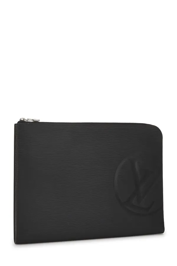 LOUIS VUITTON Epi Pochette Jour - Black