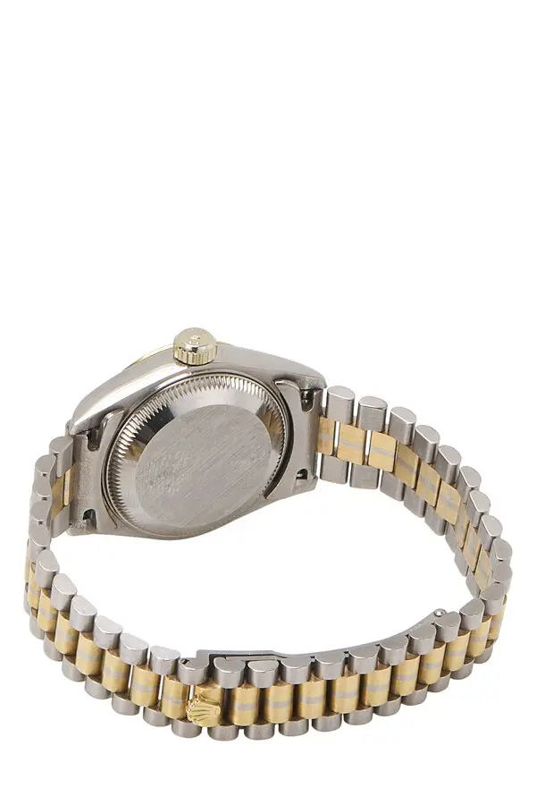 Rolex 18k Yellow & Diamond Datejust 69179 - Grey