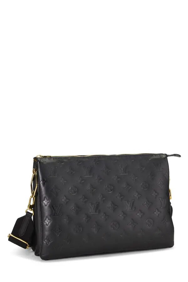 LOUIS VUITTON Monogram Leather Coussin