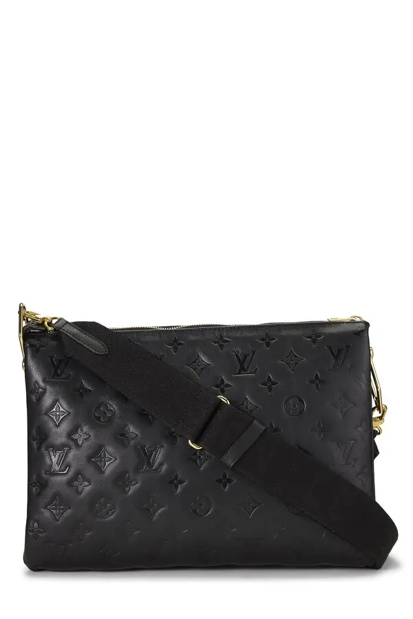 LOUIS VUITTON Monogram Leather Coussin