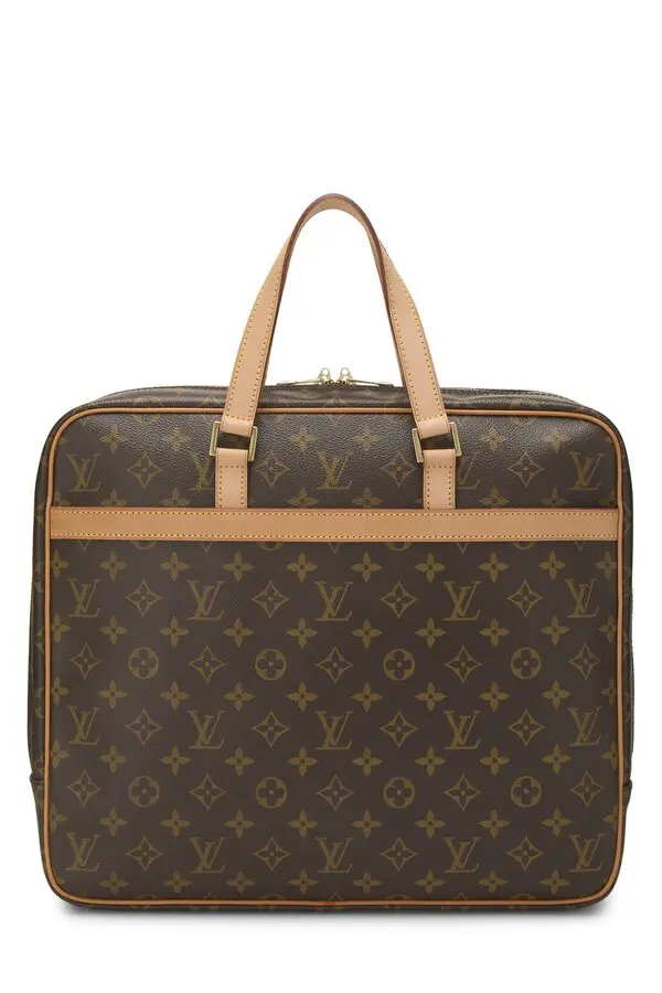 LOUIS VUITTON Monogram Pegase Briefcase - Brown