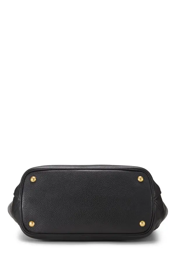 Prada Vitello Daino Convertible Top Handle Bag