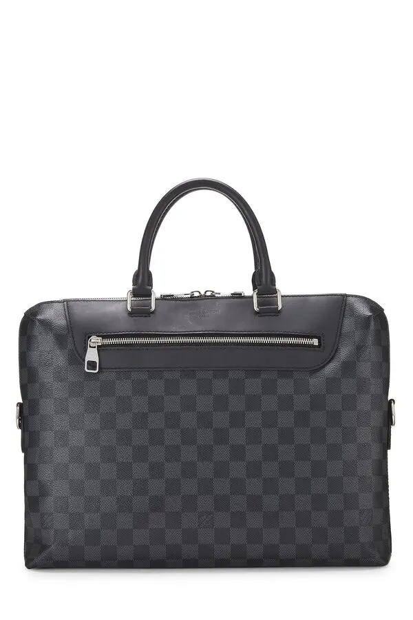 LOUIS VUITTON Damier Cobalt Porte-documents Jour Nm - Blue