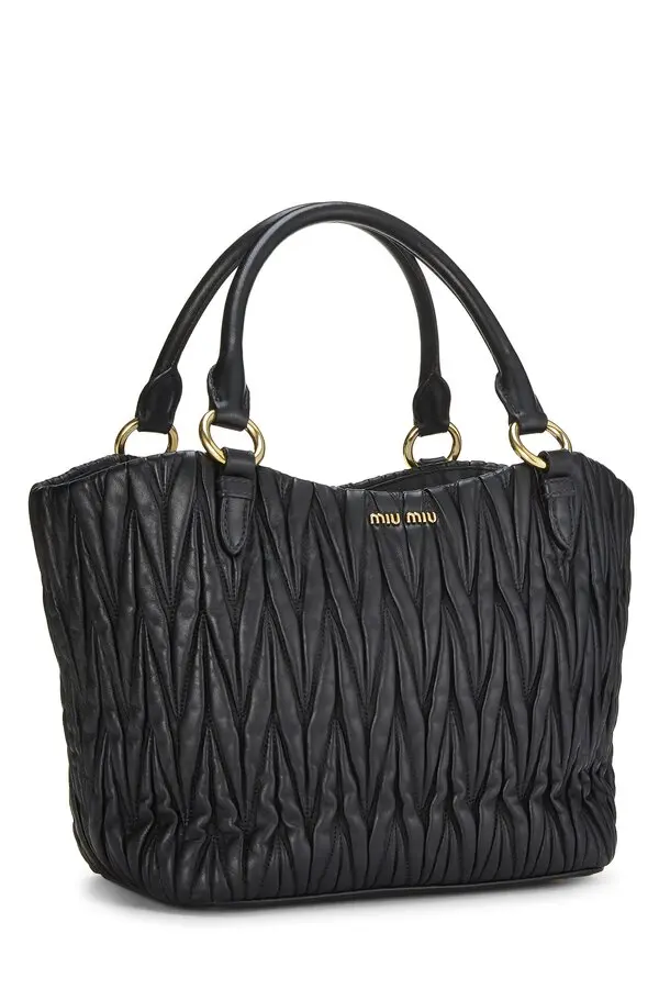 Miu Miu Nappa Convertible Tote