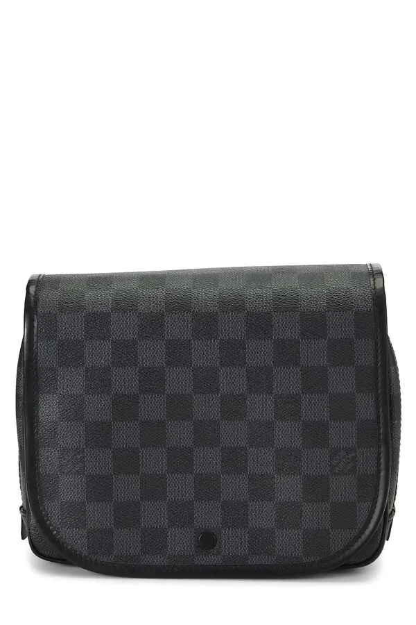 LOUIS VUITTON Damier Graphite Toiletry Kit - Black