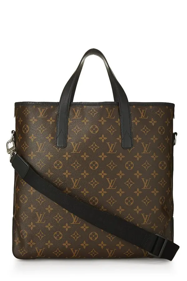 LOUIS VUITTON Monogram Macassar Davis Tote
