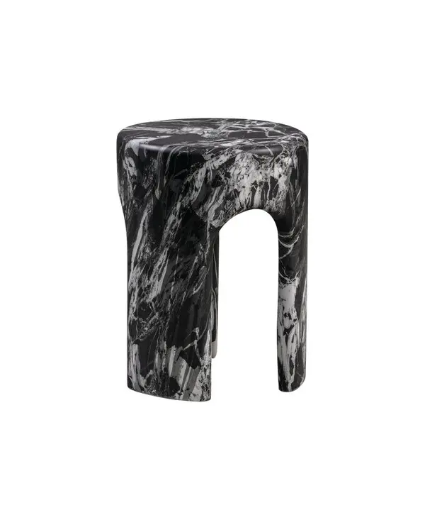TOV FURNITURE Marisol Concrete Side Table