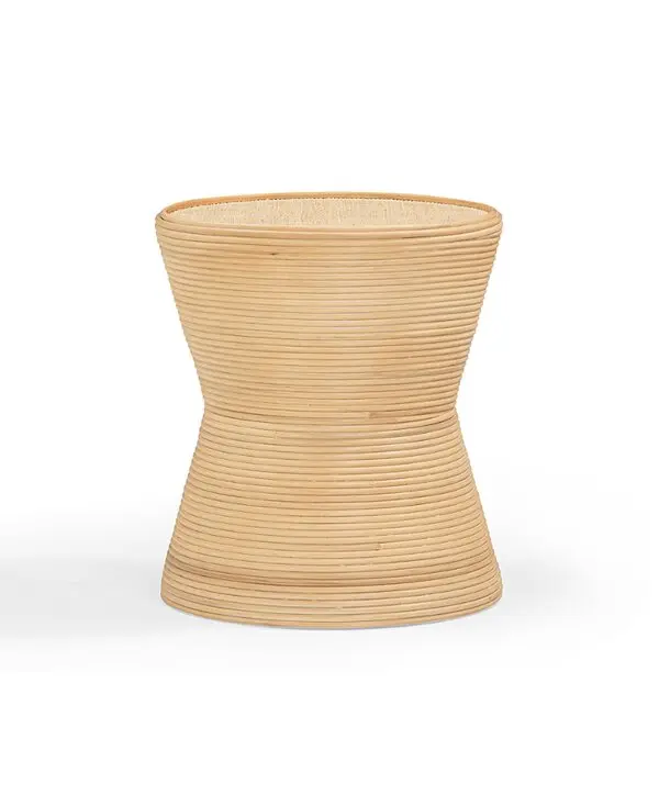 TOV FURNITURE Henri Rattan Side Table - Natural