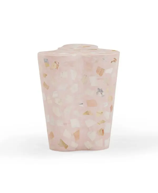 TOV FURNITURE Slab Terrazzo Side Table