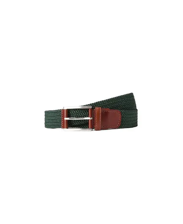 Robert Talbott Stretch Nylon Garfield Belt - Green