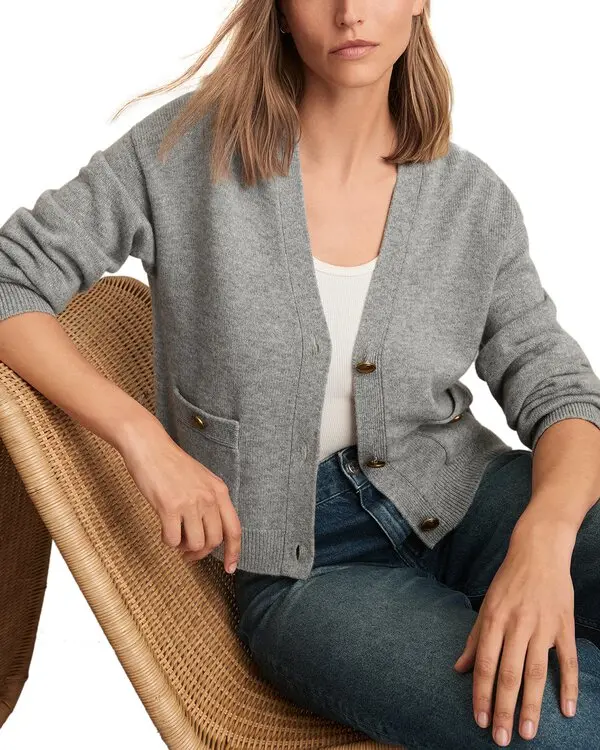 REISS Button-front Cardigan