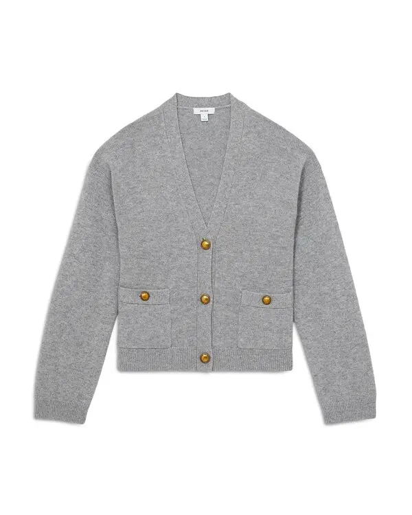 REISS Button-front Cardigan