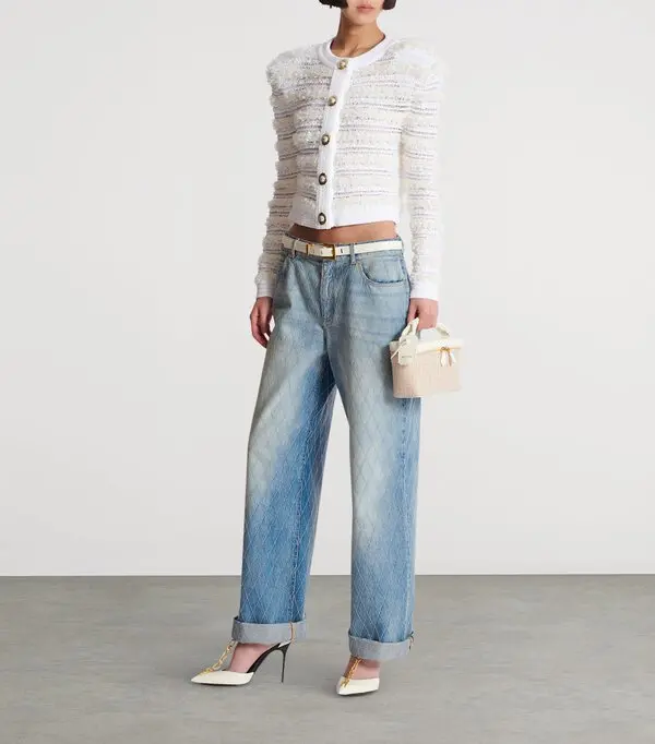 Balmain Diamond Straight Jeans