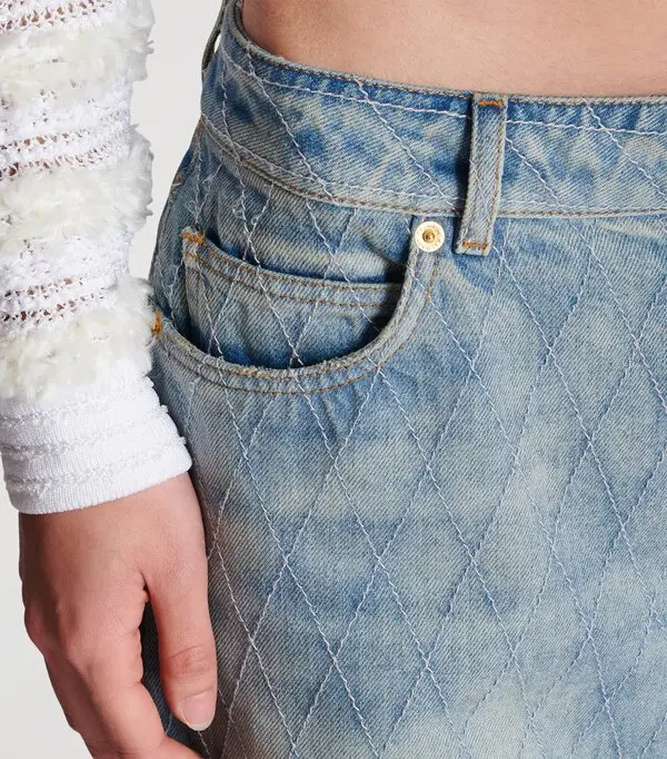 Balmain Diamond Straight Jeans