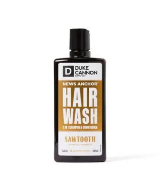 DUKE CANNON 14oz News Anchor 2 In 1 Hair Wash - Sawtooth