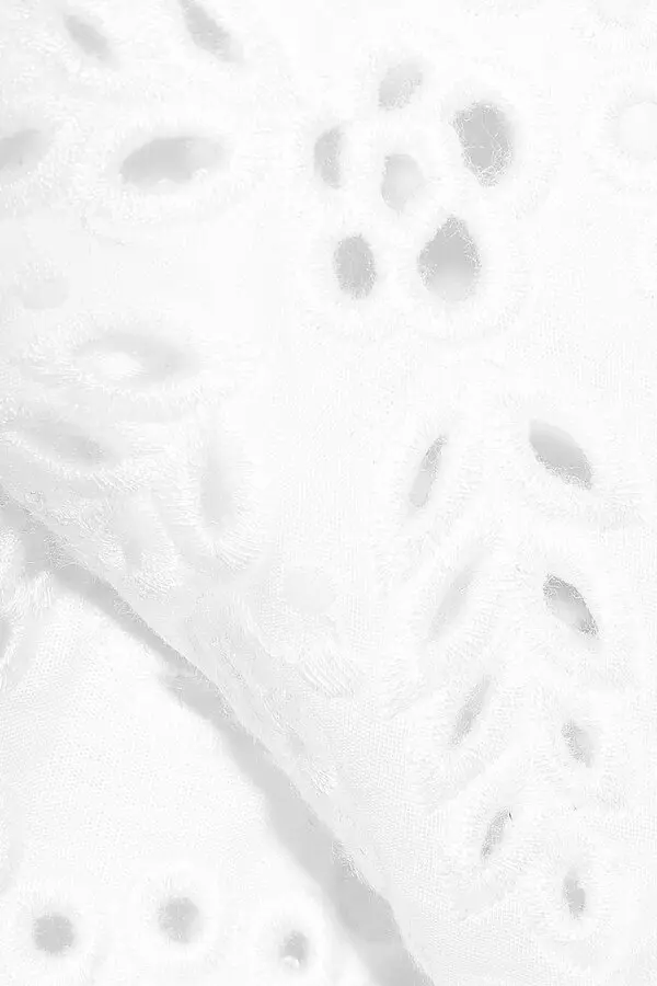 Red Valentino Broderie Anglaise Cotton Collar
