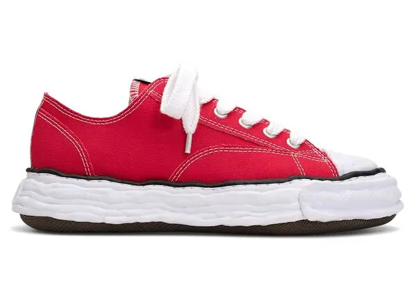 Mihara Yasuhiro Peterson 23 Og Sole Canvas Low - Red