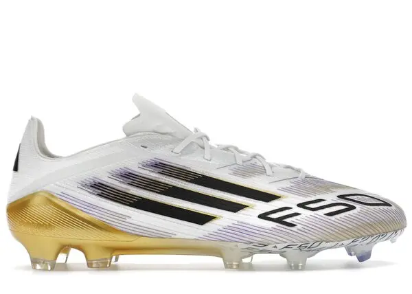 Adidas F50 Elite Fg Road To Glory Pack - Cloud White/core Black/gold Metallic